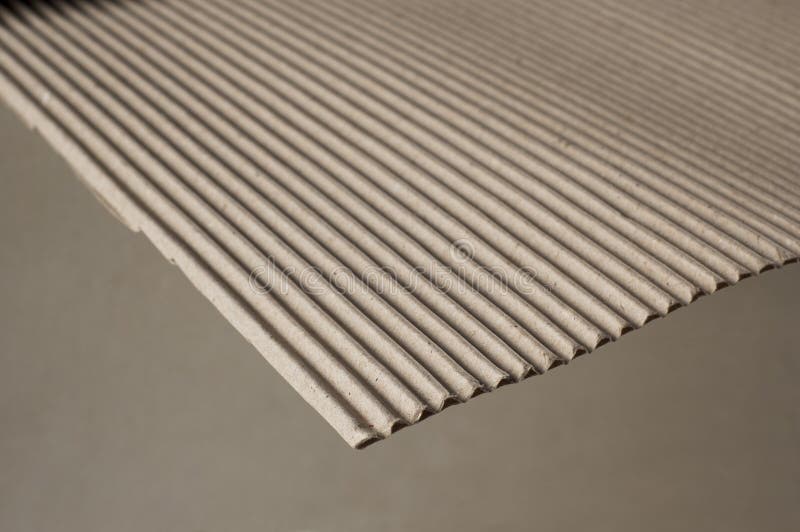 Corrugated cardboard stock photo. Image of ribbed, recycle - 78288906
