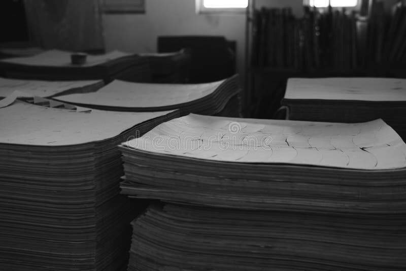 Corrugated Cardboard. Factory for the Manufacture and Processing of ...