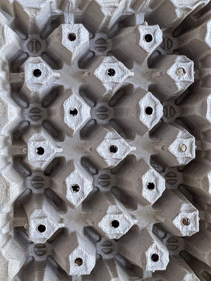 Corrugated Cardboard Forms Unique Textured Pattern Stock Image - Image ...