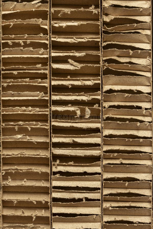 Corrugated Cardboard Lengths Background Backdrop. Cardboard Packaging ...