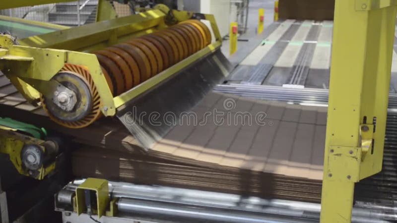 Interior of Corrugated Cardboard Facility with Tanks and Tubes Stock ...