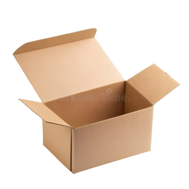 498 Rectangular Empty Corrugated Cardboard Box Stock Photos - Free ...