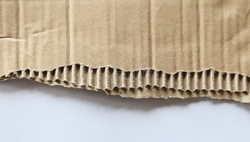 Corrugated cardboard stock photo. Image of space, copy - 379790076