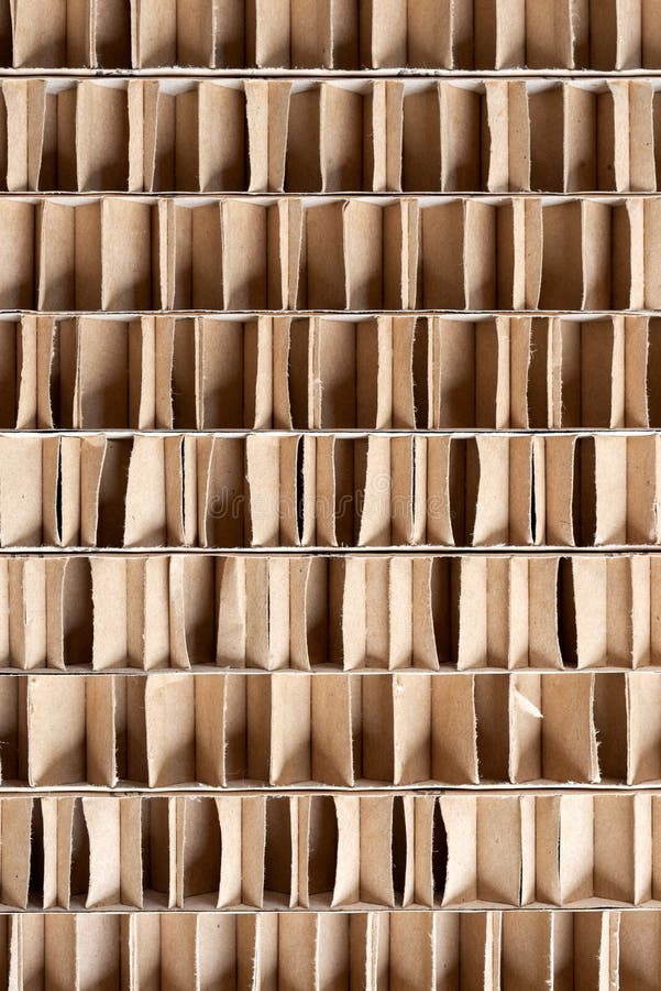 Corrugated Cardboard Background. Stock Photo - Image of cardboard ...