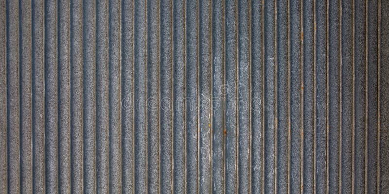 Corrugated Dark Metal Texture Line Surface Grey Galvanize Steel ...