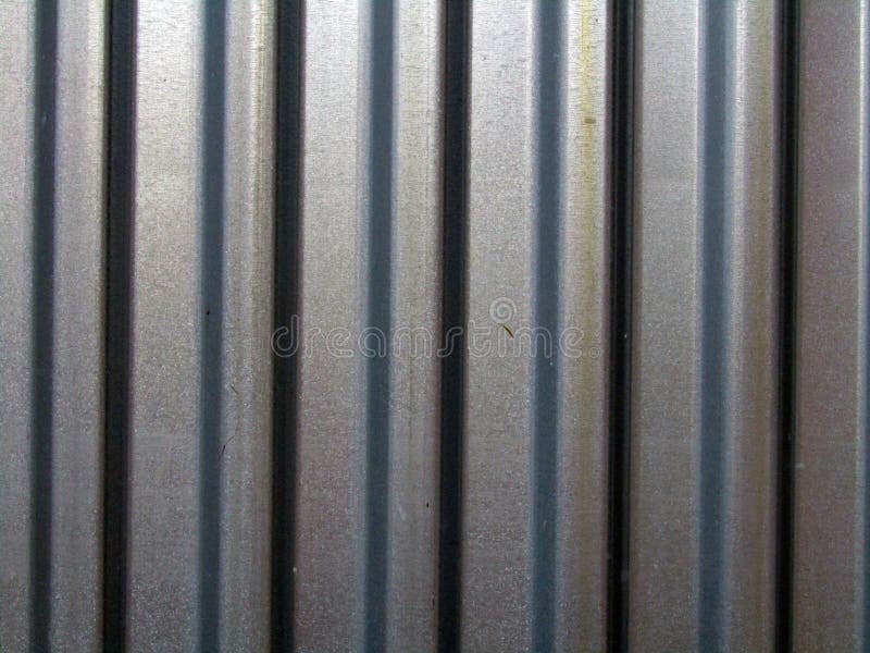 Corrugated Galvanized Sheet. Texture, Pattern. Stock Photo Stock Photo ...