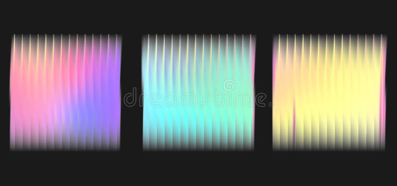 Corrugated Glass Effect on Square Background. Polycarbonate Texture ...