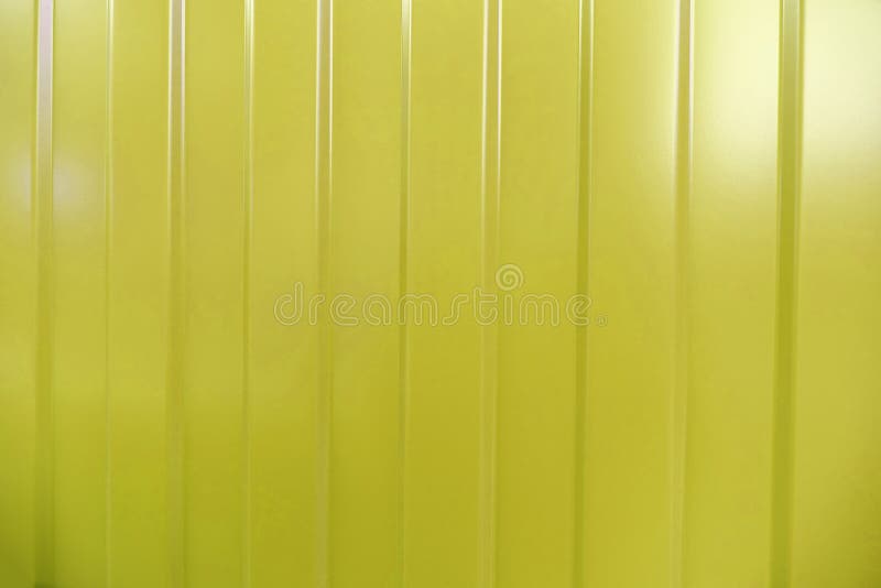 Corrugated Iron is New. the Texture of the Tree. Background Yellow ...