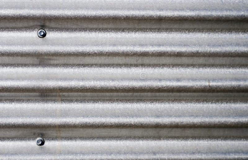 Corrugated metal sheet stock image. Image of pattern, iron - 7493433