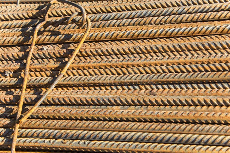 Corrugated iron rods stock image. Image of iron, architecture - 57104093