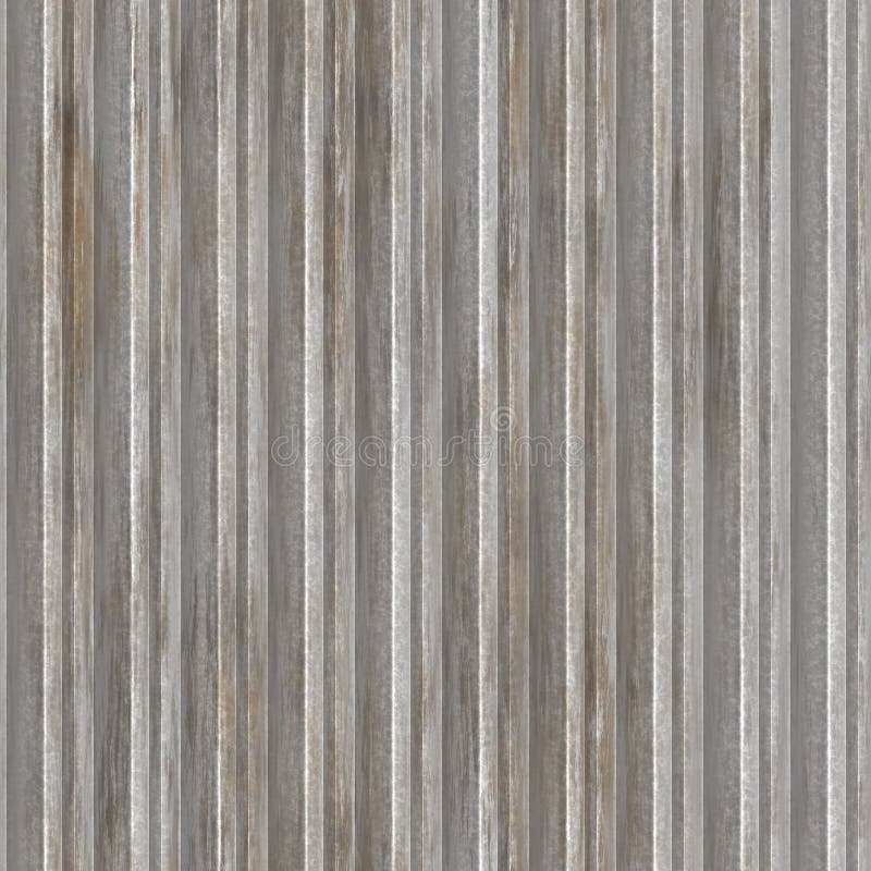 Corrugated Metal Texture Seamless