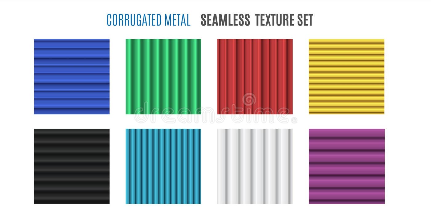 Corrugated Metal Background Stock Illustrations – 5,002 Corrugated ...
