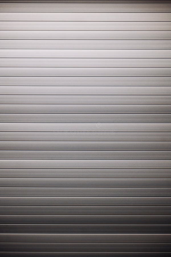 Corrugated Metal Sheet Forming Striped Background Horizontal Lines ...