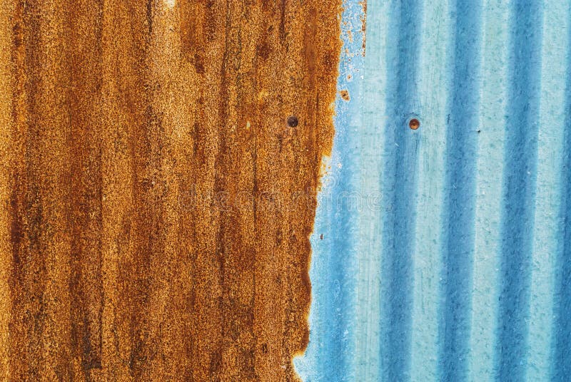 Corrugated Metal Sheet Metal Stock Image - Image of metal, pattern ...