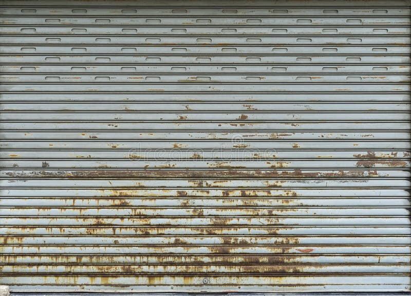 Corrugated Metal Sheet,Slide Door ,Roller Shutter Texture Stock Image ...