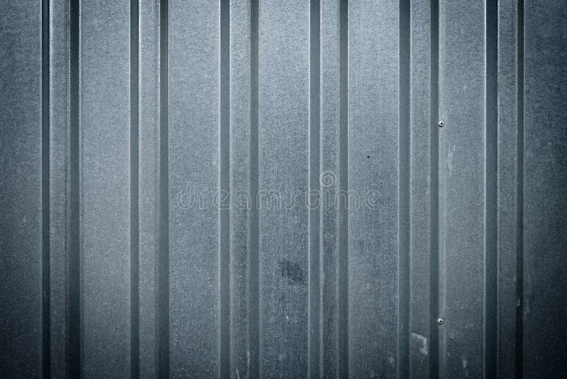 Corrugated Metal Texture Surface Stock Photo - Image of striped, line ...