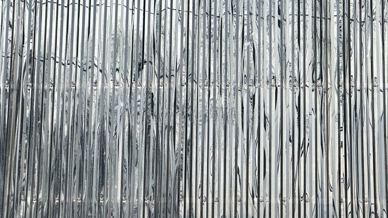 Corrugated Metal Texture Surface. Ridged Metal Wall Background Stock ...