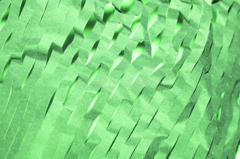 Corrugated Packaging Card Abstract Textured Green Ridged Paper ...