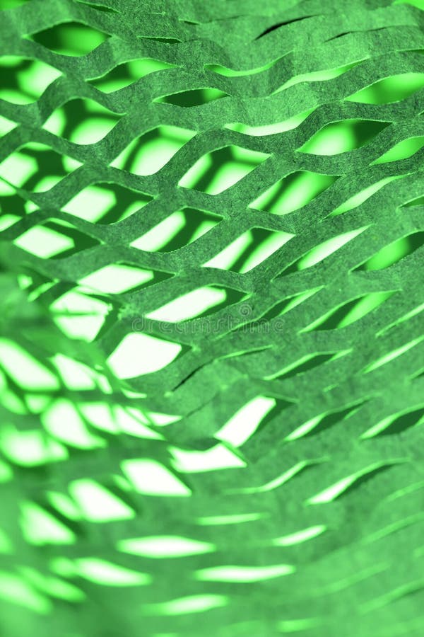 Corrugated Packaging Card Abstract Textured Green Ridged Paper ...