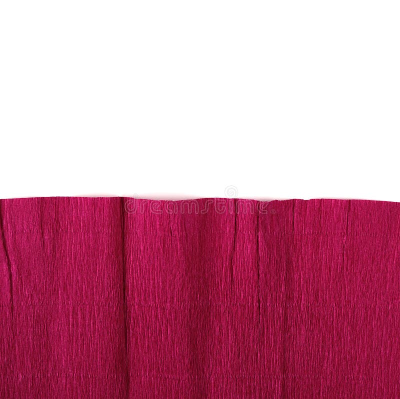 Corrugated Packaging Dark Red Paper on a White Background Stock Image ...