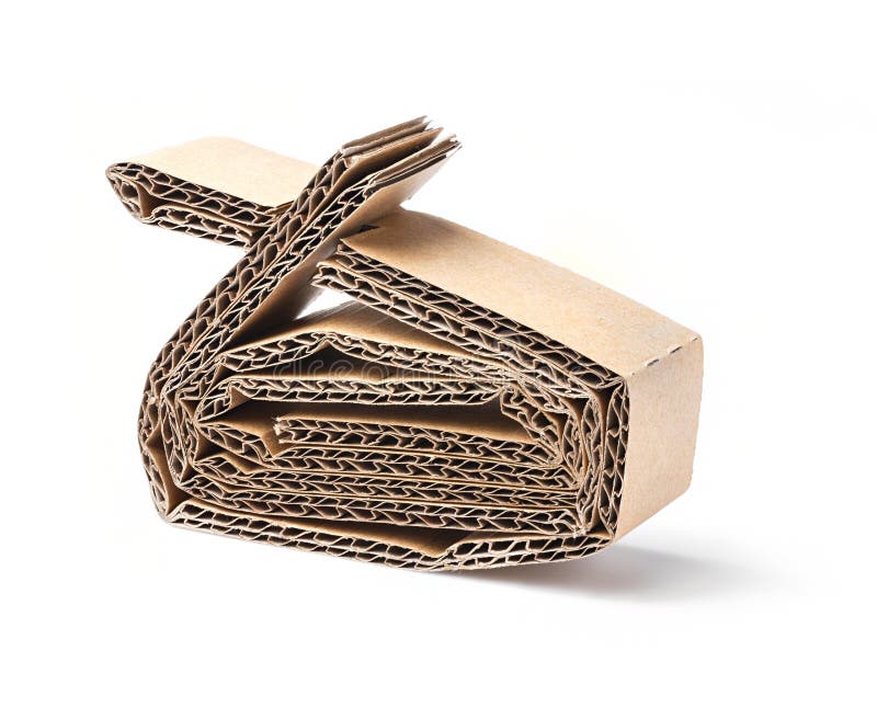Corrugated Paper stock image. Image of paper, carton - 66212385