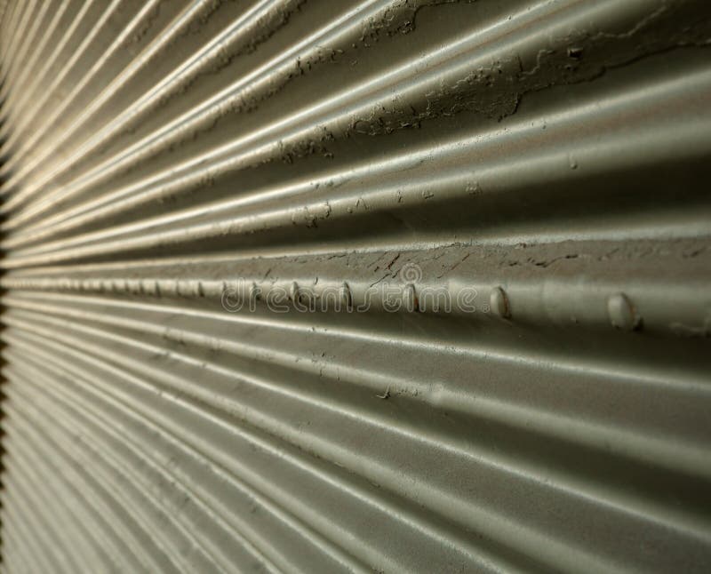 Converging Corrugated wall stock photo. Image of detail - 18148280