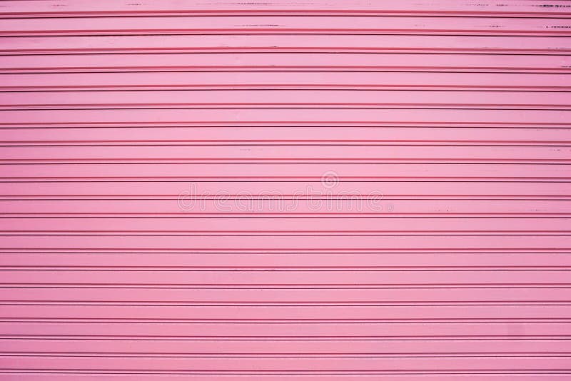 Corrugated Pink Metal Sheet Stock Image - Image of pink, backdrop: 73756309