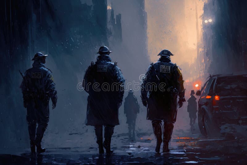 Police Fantasy Art Stock Illustrations – 753 Police Fantasy Art Stock ...