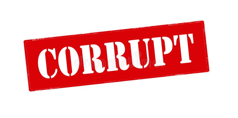 Corrupt stock illustration. Illustration of corrupt, stamp - 82272448