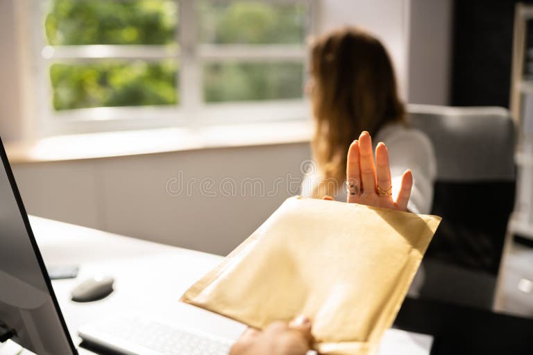 Corrupt Woman Hand Refusing Bribe Stock Photo - Image of lady, refusal ...