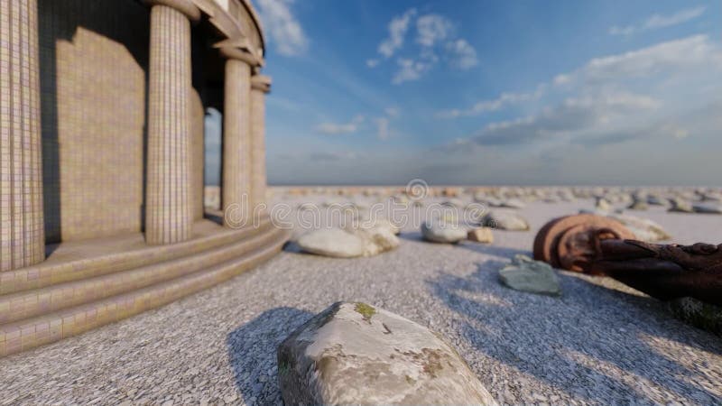 Corrupted Lady Justice Lying on the Ground Stock Footage - Video of ...