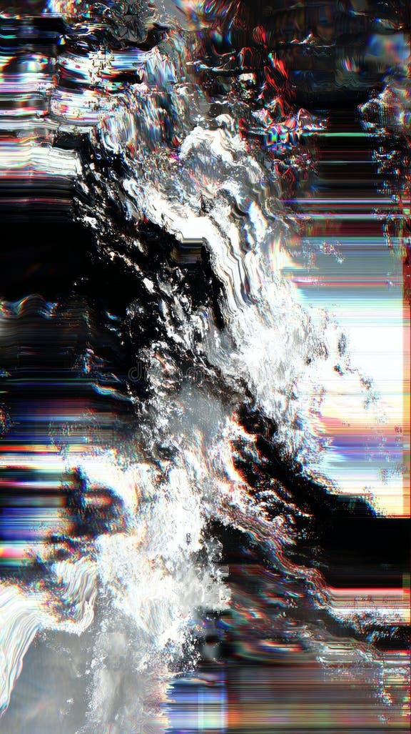 The Corrupted Signal stock illustration. Illustration of piece - 392555375