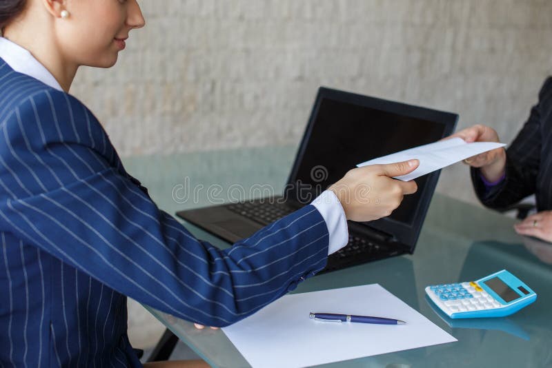 Corruption in business stock photo. Image of businesswoman - 85511154