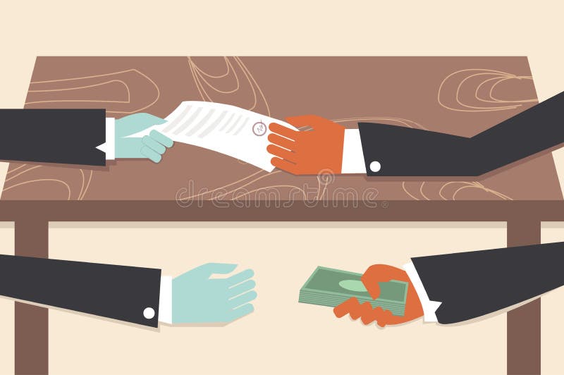 Corruption Drawing Illustrator Conceptual Cartoon. Stock Vector ... Corruption Drawing Illustrator Conceptual Cartoon. Stock Vector ...