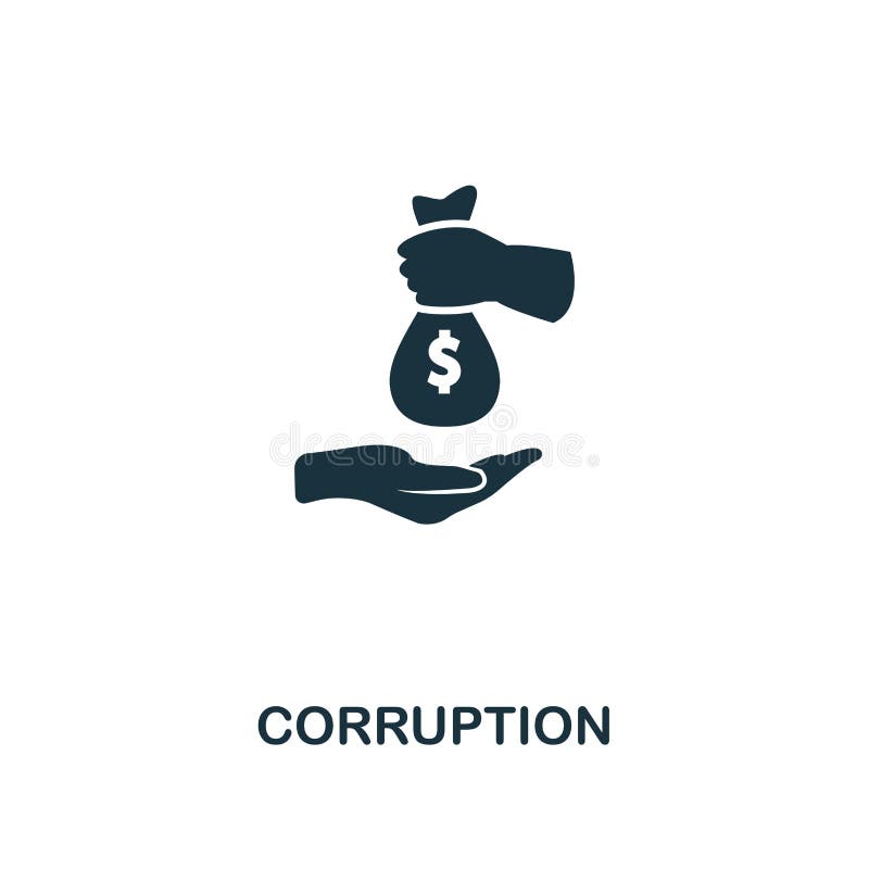 Corruption Icon. Premium Style Design from Corruption Icon Collection ...