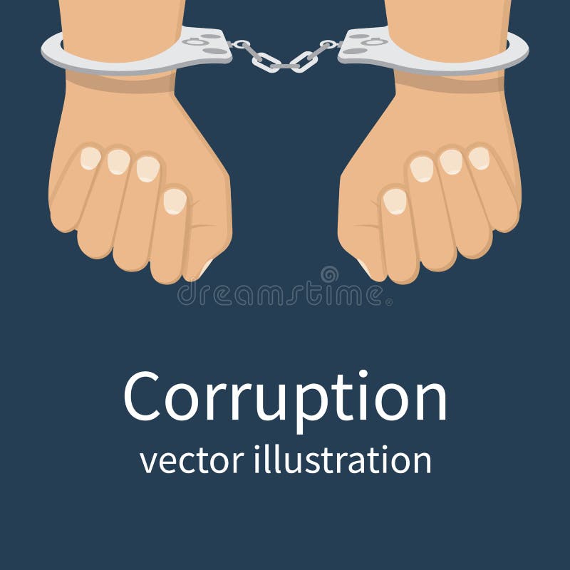 Corruption icon vector stock vector. Illustration of gift - 97659812