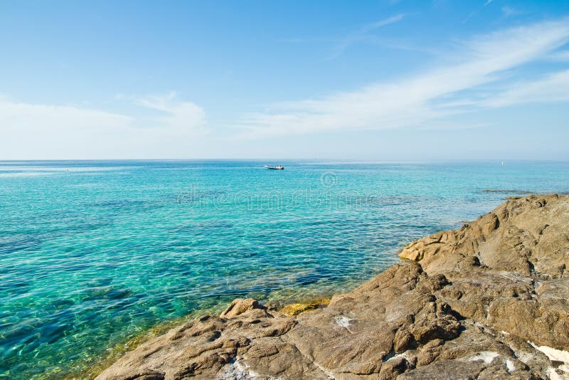 Corsica water (France) stock image. Image of marina, sand - 10430909