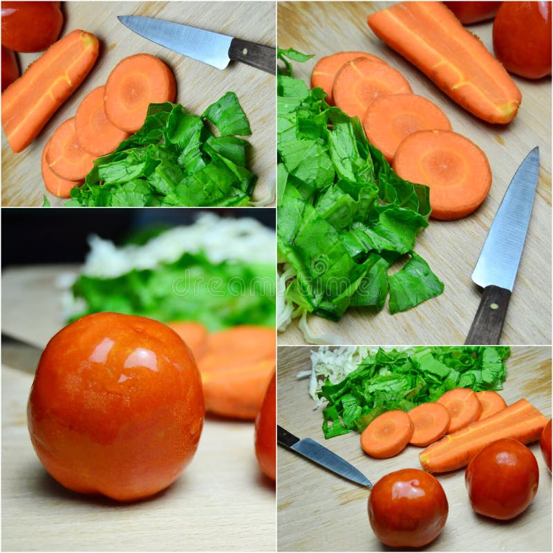 Cortar verduras imagen de archivo. Imagen de cena, zanahoria - 39641643