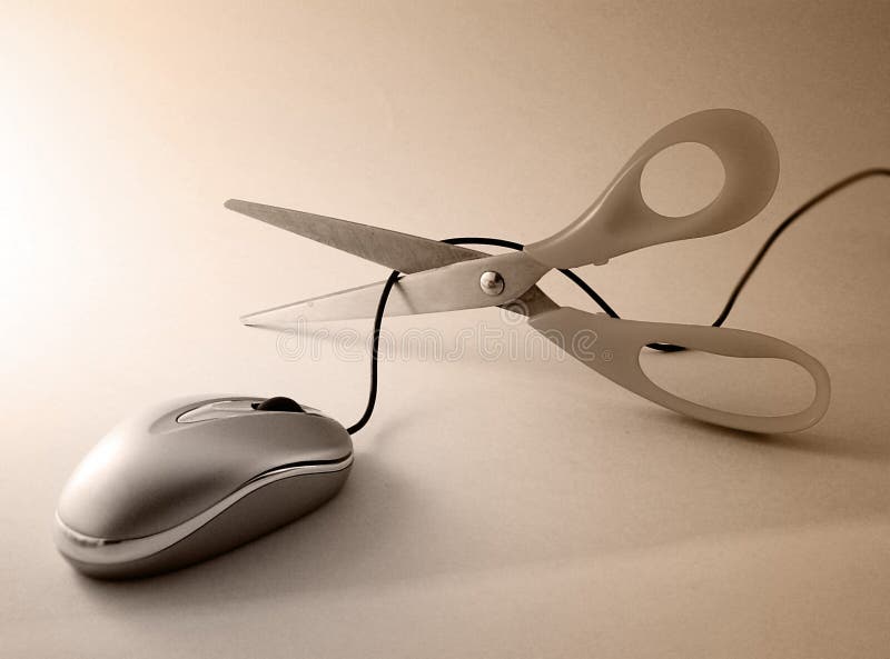 Corte do rato foto de stock. Imagem de cabo, tecnologia - 1032206