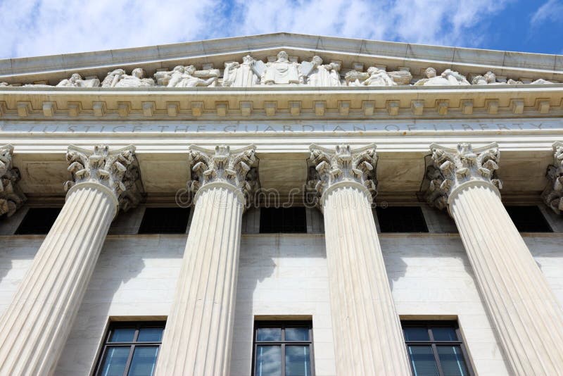 Corte suprema, U.S.a. immagine stock. Immagine di governo - 114704697