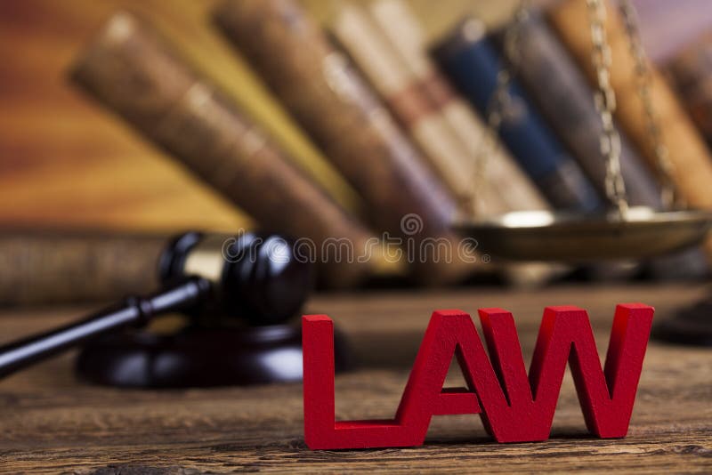 Corteje El Mazo, Tema De La Ley, Mazo Del Juez Foto de archivo - Imagen ...