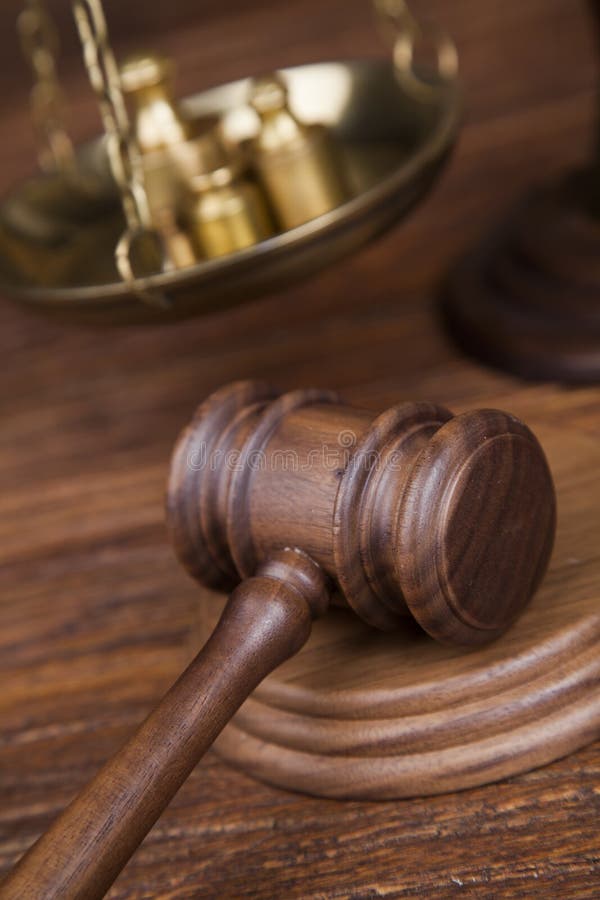 Corteje O Martelo, Tema Da Lei, Malho Do Juiz Imagem de Stock - Imagem ...
