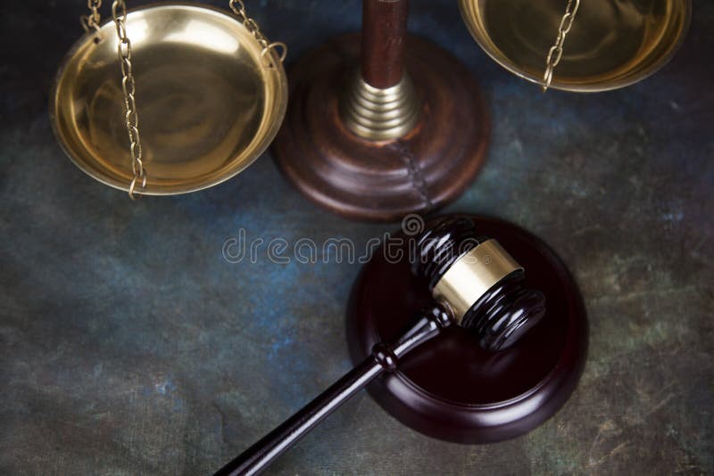 Corteje O Martelo, Tema Da Lei, Malho Do Juiz Imagem de Stock - Imagem ...