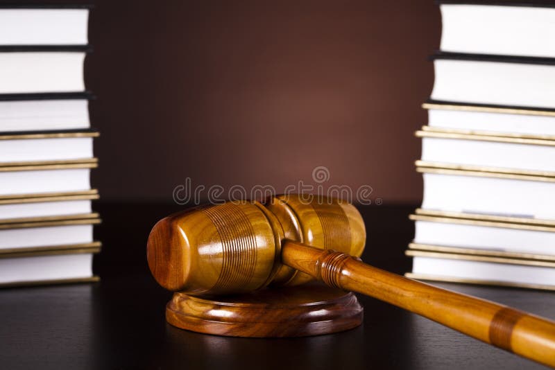 Corteje O Martelo, Tema Da Lei, Malho Do Juiz Imagem de Stock - Imagem ...