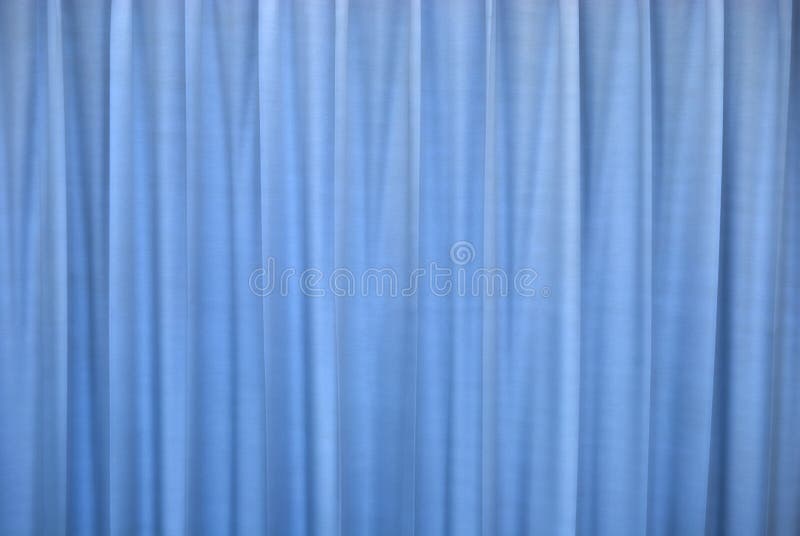 Cortina azul imagem de stock. Imagem de azul, cortina - 14324009