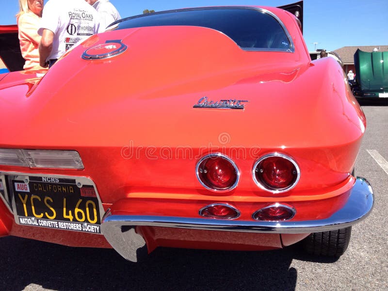 Corvette editorial image. Image of corvette, rear, vintage - 44566420