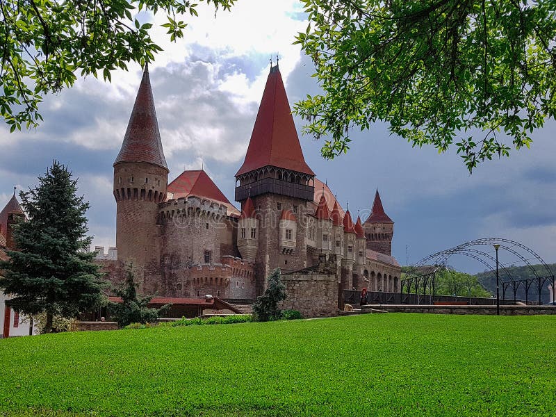 Corvin castle stock photo. Image of heritage, corvin - 95180552