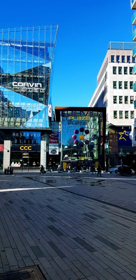 Corvin Plaza Mall in Budapest, Hungary Editorial Photography - Image of ...