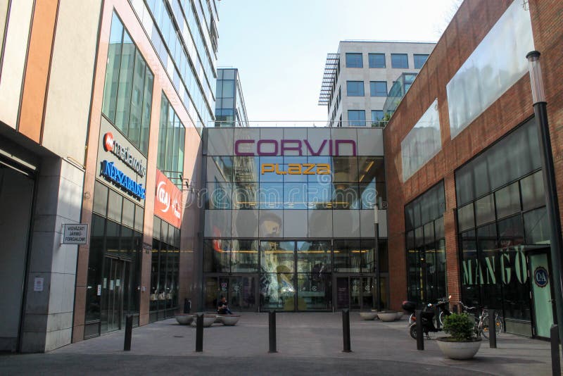 Corvin Plaza Mall in Budapest, Hungary Editorial Photo - Image of ...