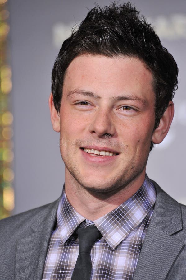 Cory Monteith editorial stock photo. Image of world, grauman - 22662558